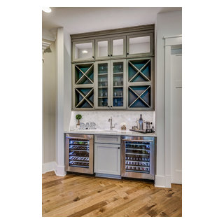 Austin Model Home built by Infinity Custom Homes - Country - Home Bar ...