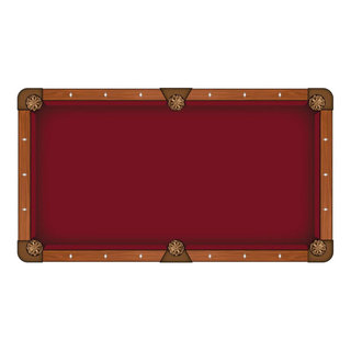 Holland Hainsworth Elite Pro 7' Pool Table Cloth - Burgundy - Modern ...