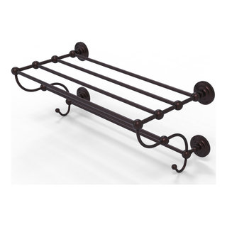 Allied Brass Prestige Que New Collection 36"Train Rack Towel Shelf, 36 ...