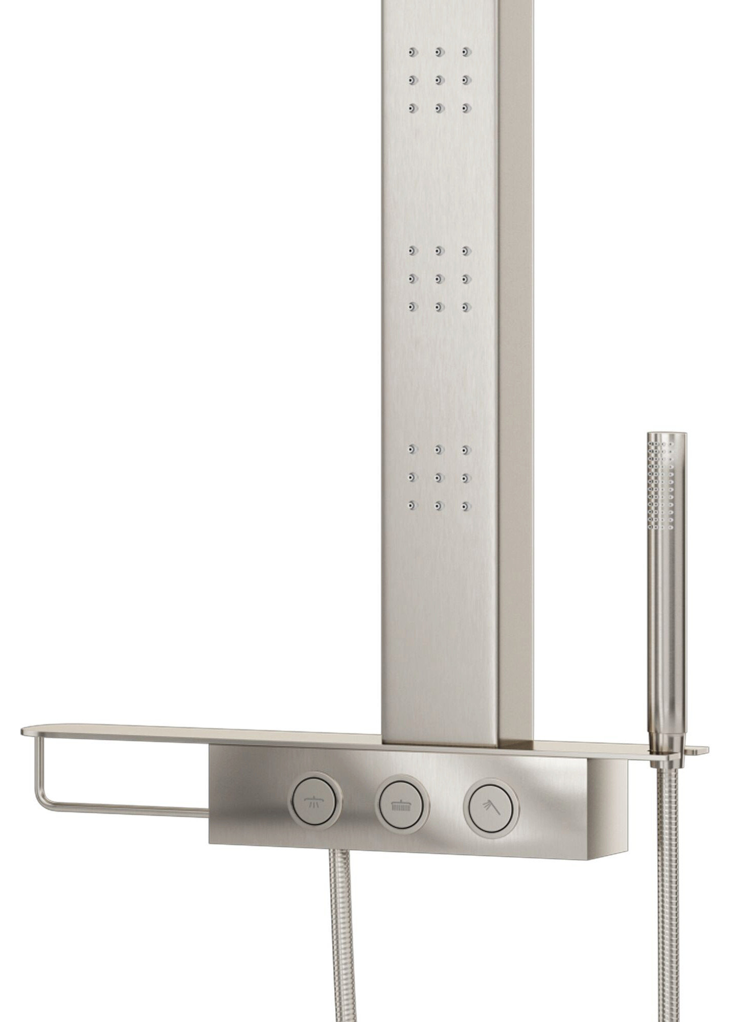 PULSE 7002-SSB Paradise Shower System In Brushed Stainless Steel ...