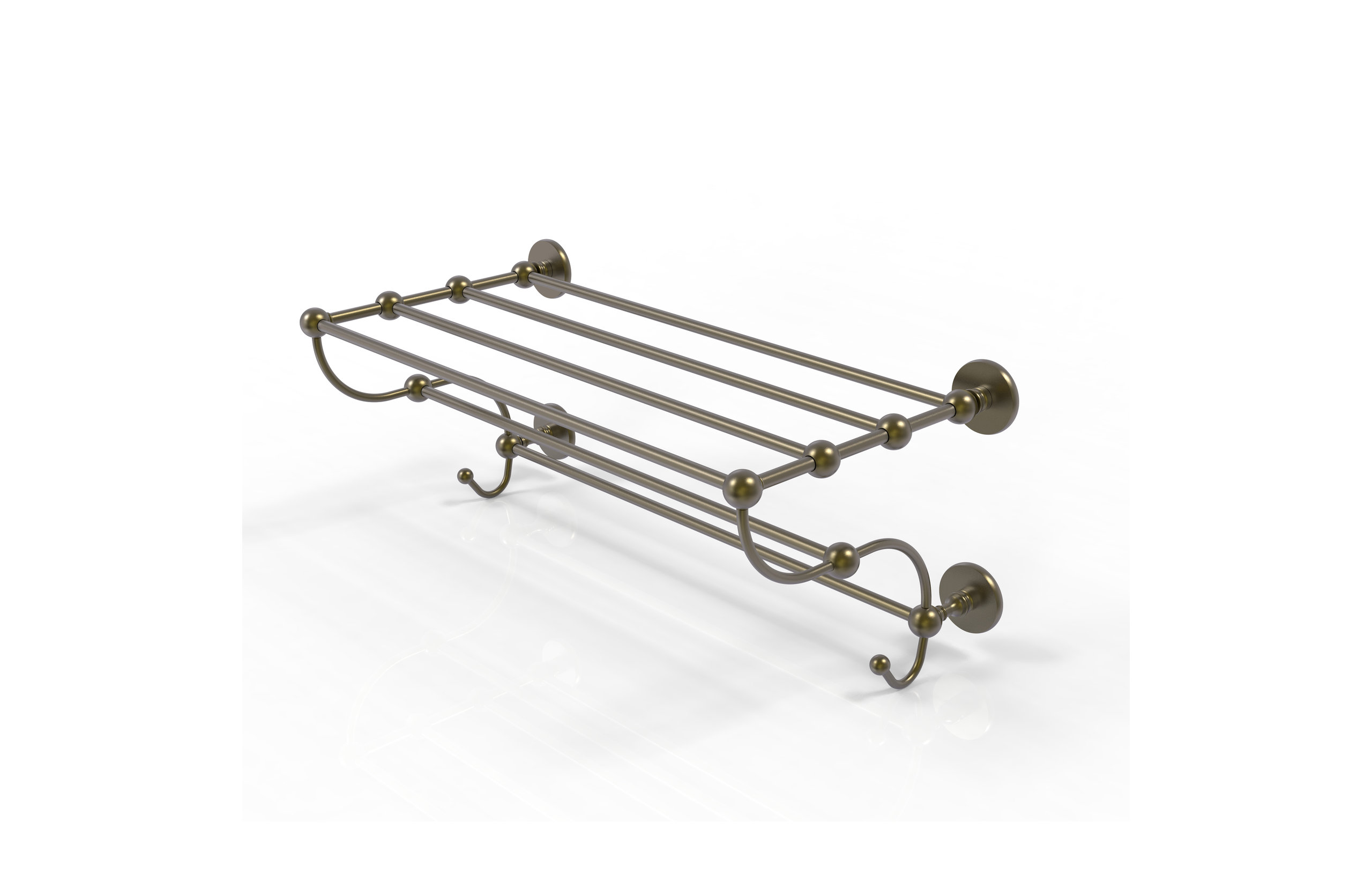 Allied Brass Prestige Skyline Collection 36"Train Rack Towel Shelf, 36 ...