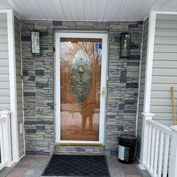 Stone Around Front Door - Photos & Ideas | Houzz