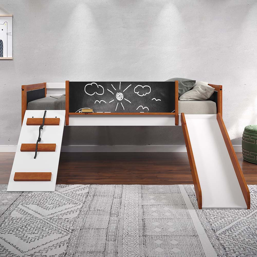 Summer Slides Loft Bed - Scandinavian - Loft Beds - by iHome Studio | Houzz