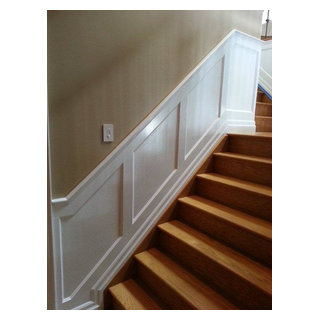 Wainscoting - Traditional - Staircase - Toronto - by Elite Trimworks ...