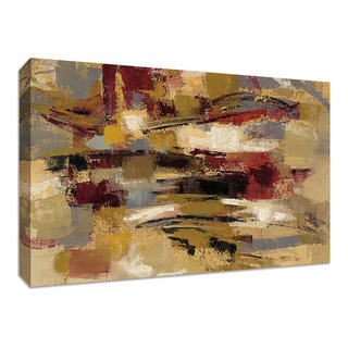 "Ruins" Silvia Vassileva Fine Art Giclee Print on Gallery Wrap Canvas, 45"x30" - Contemporary ...
