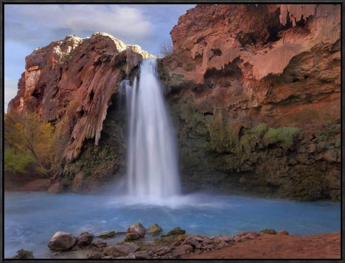 "Havasu Falls, Grand Canyon, Arizona" by Tim Fitzharris, 17x13", 32"x24 ...