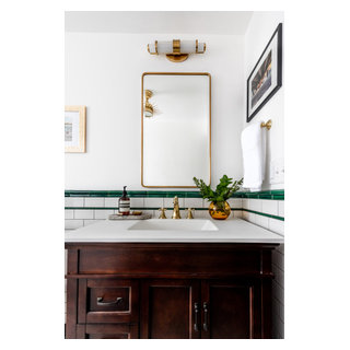 Art Deco Bathroom Tile - Minneapolis - by Mercury Mosaics and Tile | Houzz