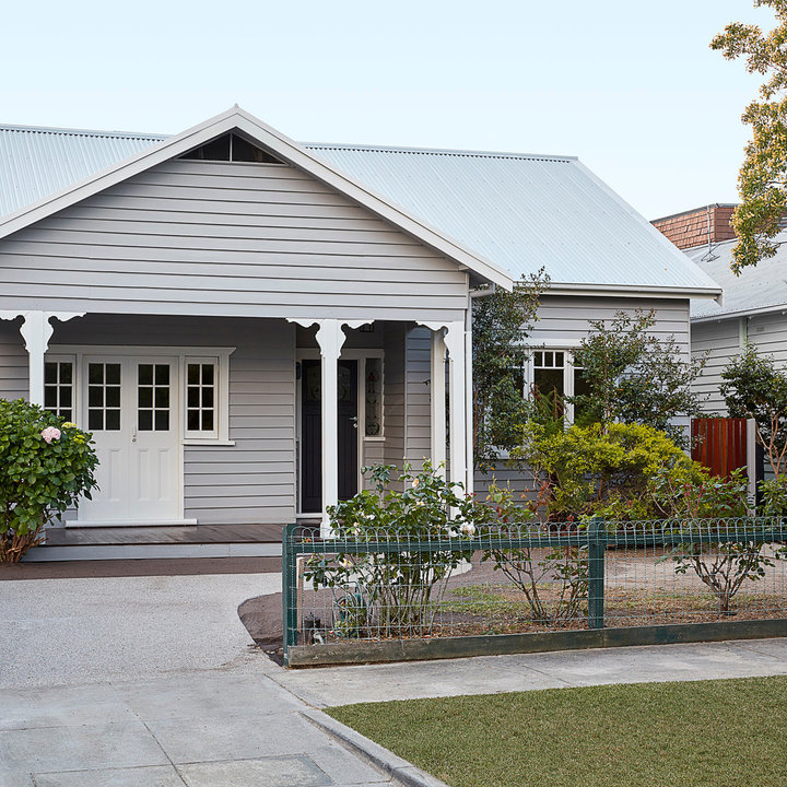 75 Beautiful Exterior with a White Roof Ideas & Designs - March 2026 ...