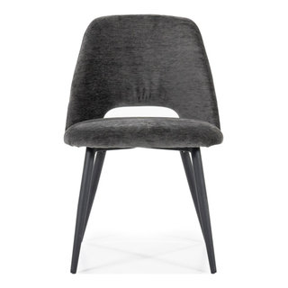 Cut-Out Modern Dining Chair, Eleonora Esmee - Midcentury - Dining ...