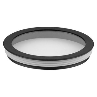 Cylinder Lens Collection Black 6-Inch Round Cylinder Cover - Lighting ...