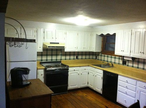 What to do with the wall behind counter?