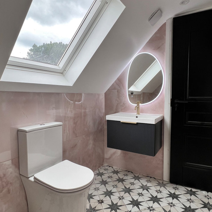 75 Beautiful Bathroom with a Dado Rail Ideas and Designs - December ...