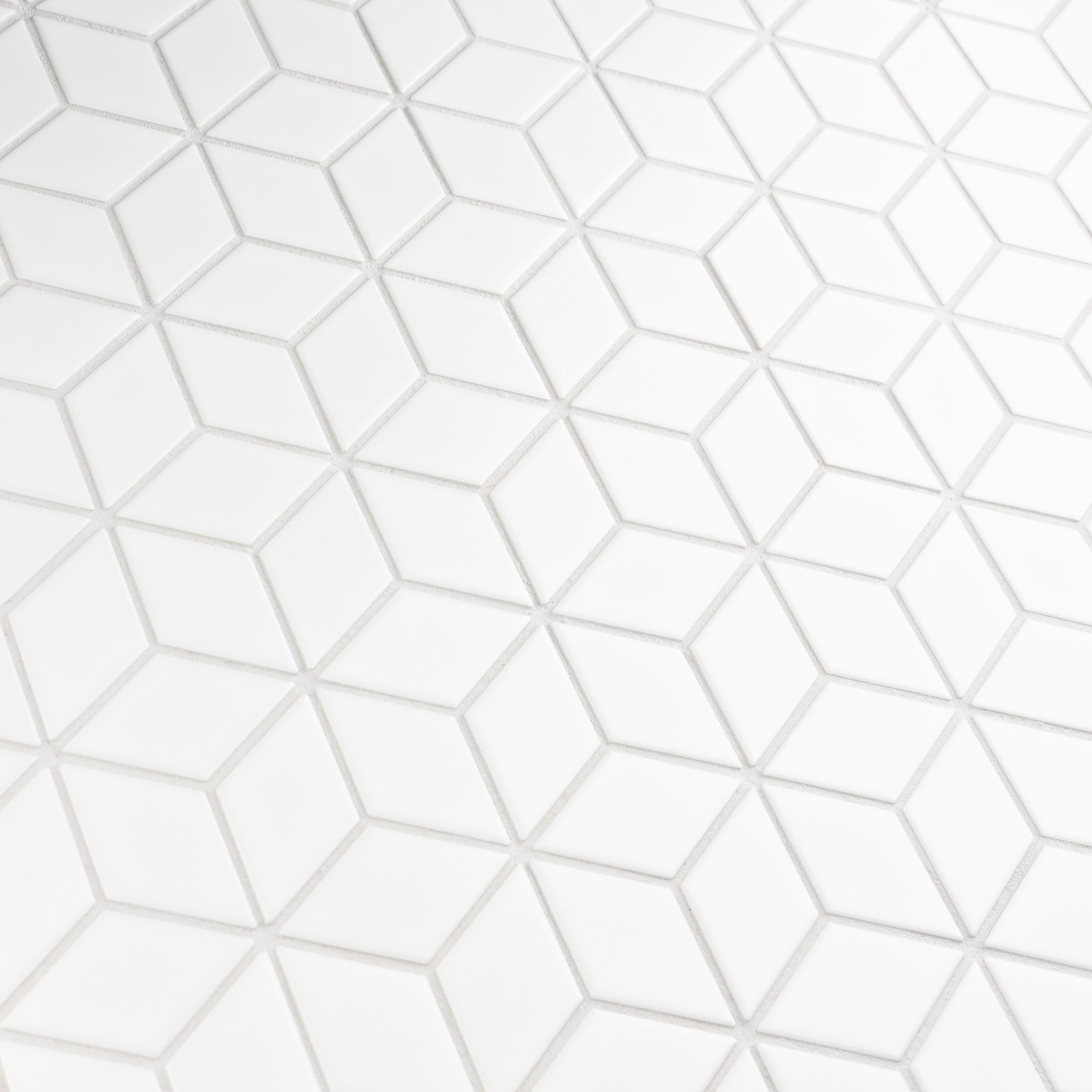 Metro Rhombus Mosaic Floor and Wall Tile - Contemporary - Mosaic Tile ...