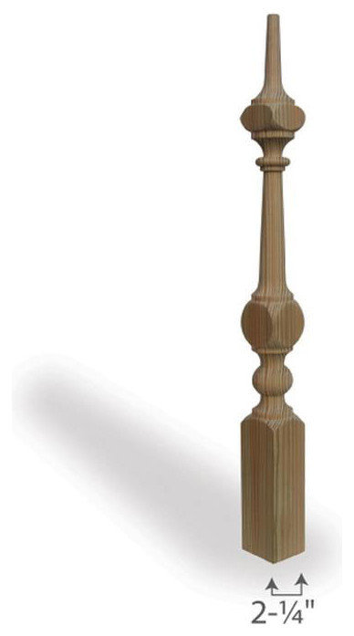 Sherman Taper-Top Spindle, 36" - Traditional - Stair Parts - by MR ...