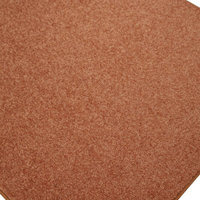 Furnish My Place Rust Solid Color Rug Made In Usa, 4' x 18' Oval ...