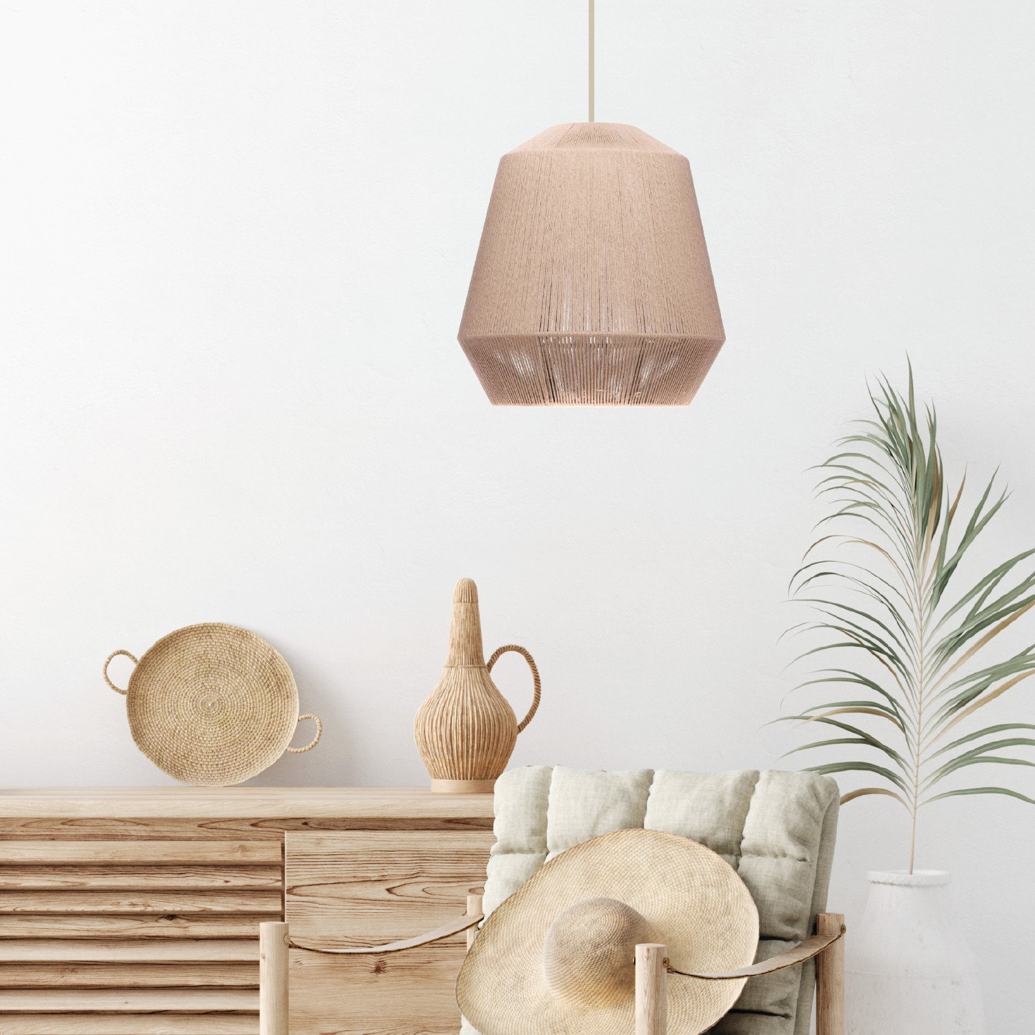 Tulum Bohemian Style Pendant Light - Beach Style - Pendant Lighting ...