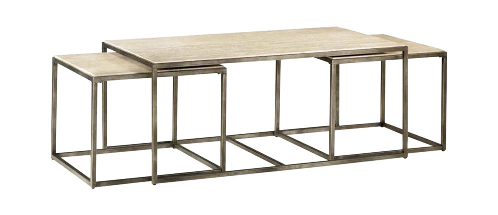 Hammary Modern Basics Rectangular Nesting Cocktail Table 190-910 - Industrial - Coffee Table ...