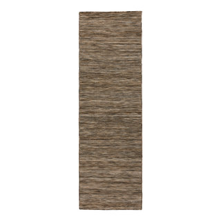 Addison Denver Hand Loomed Brown Accent Rug, Brown, 2"3" x 7"6 ...