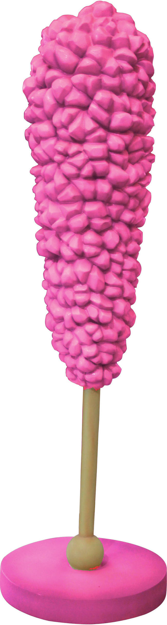 7' Pink Rock Candy Tree - Contemporary - Holiday Accents And Figurines ...