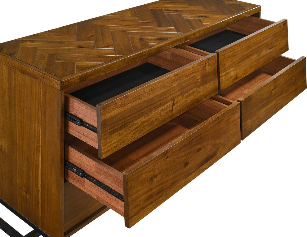 Reed/Weston Dresser - Industrial - Dressers - by Meridian Furniture | Houzz