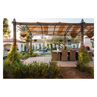 Arcadia Spanish Colonial | Custom Trellis Detail - Traditional ...