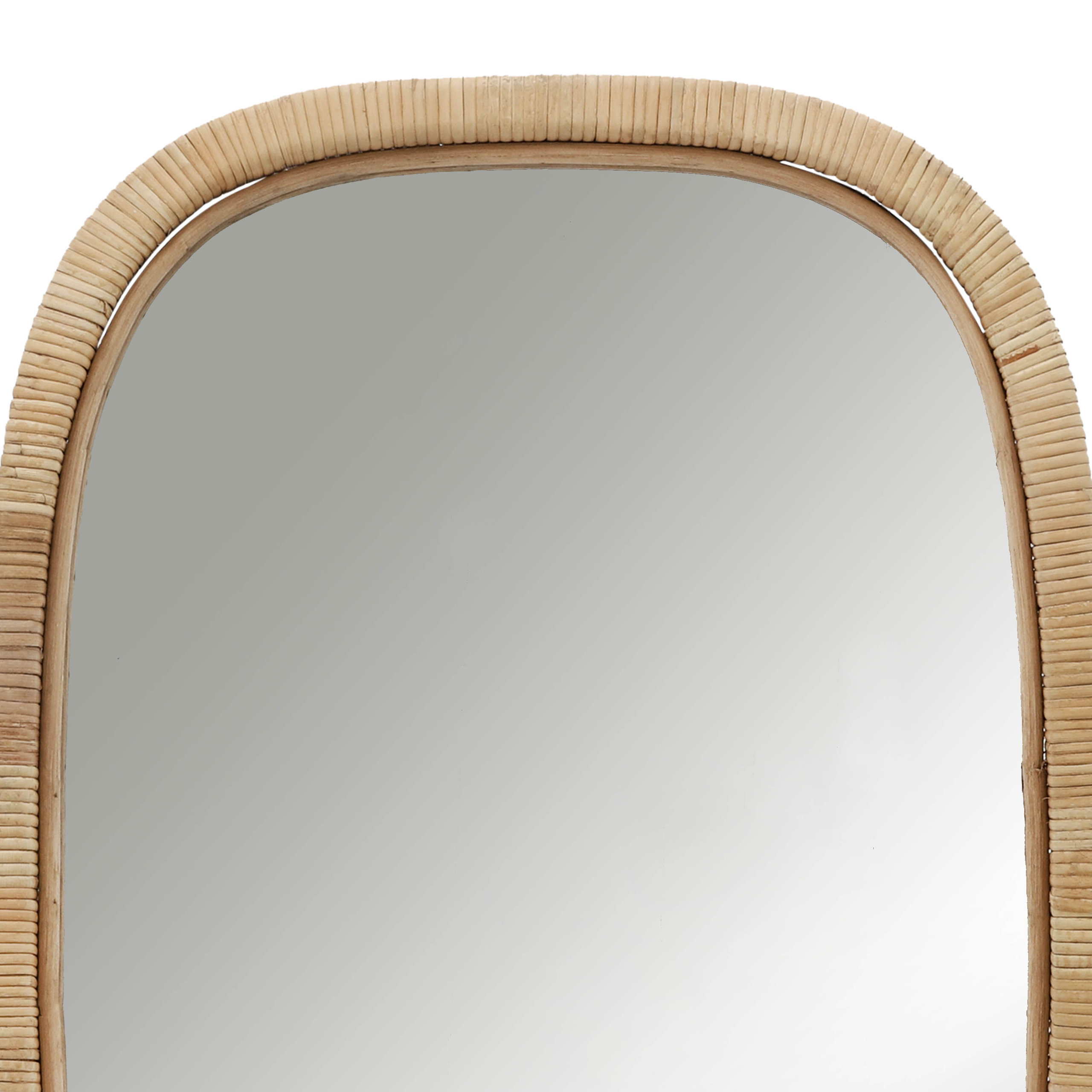 22x36 Rectangular Mirror, Brown, 22x1x34" - Tropical - Wall Mirrors ...