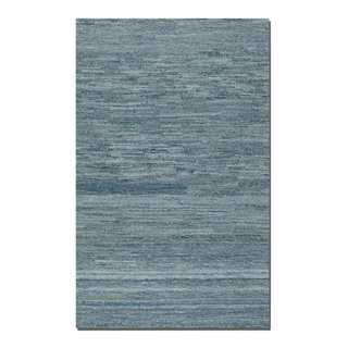 Uttermost Genoa 8'X10' Rescued Denim and Wool Rug - Transitional - Area ...