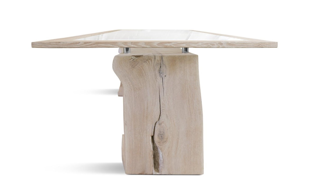 ZORG-W Dining Table - Rustic - Dining Tables - by MAXIMAHOUSE | Houzz