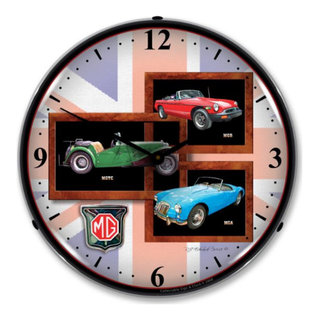 RE812195 MG Clock - Contemporary - Wall Clocks - by VirVentures | Houzz