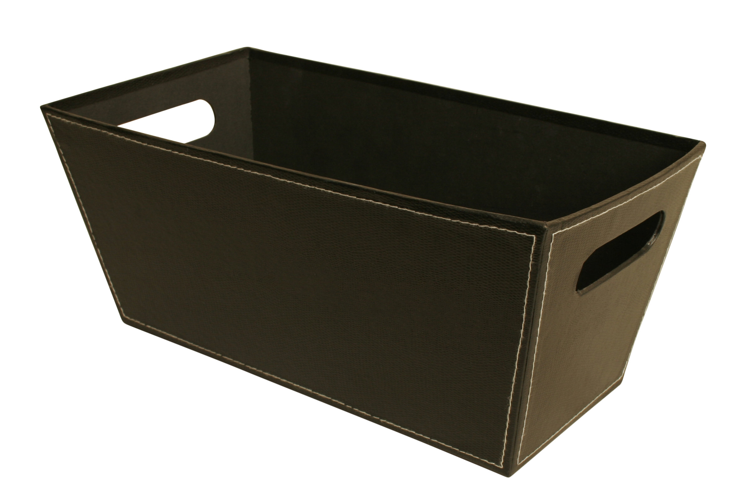 Black Paperboard Container - Transitional - Storage Bins And Boxes - by ...