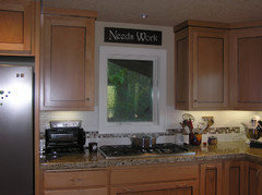 Cooktop in front of kitchen window?