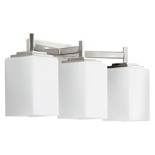 Delta 3-Light Vanity Fixture - Transitional - Bathroom Vanity Lighting ...