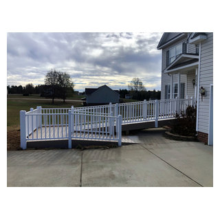 TimberTech AZEK ADA Ramp in Browns Summit NC - Contemporary - Deck ...