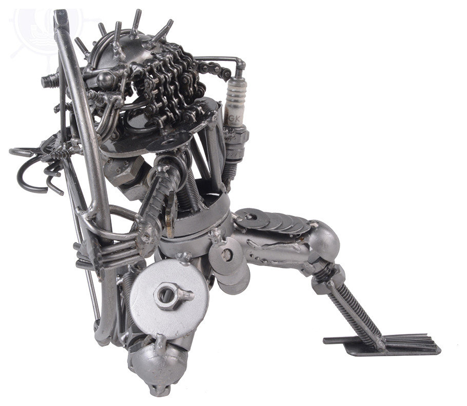 Metal Predator With Bow and Arrow Pose 2 - Industrial - Decorative ...