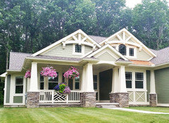 Transform our ranch into craftsman style