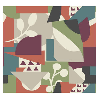Cut Outs Wallpaper - Contemporary - Wallpaper - by York Wallcoverings ...