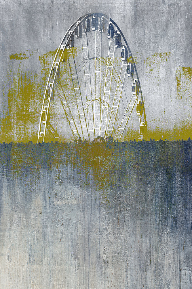 "Seattle Horizon Three", 24" x 36" - Contemporary - Metal Wall Art - by ...