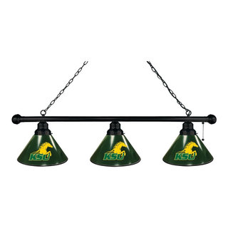 Holland Kentucky State University 3-Shade Billiard Light - Black ...