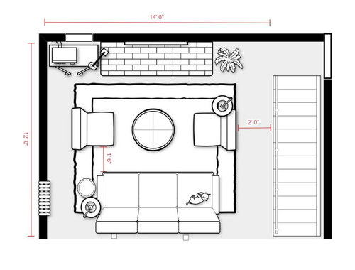 12X14 Living Room Furniture Help