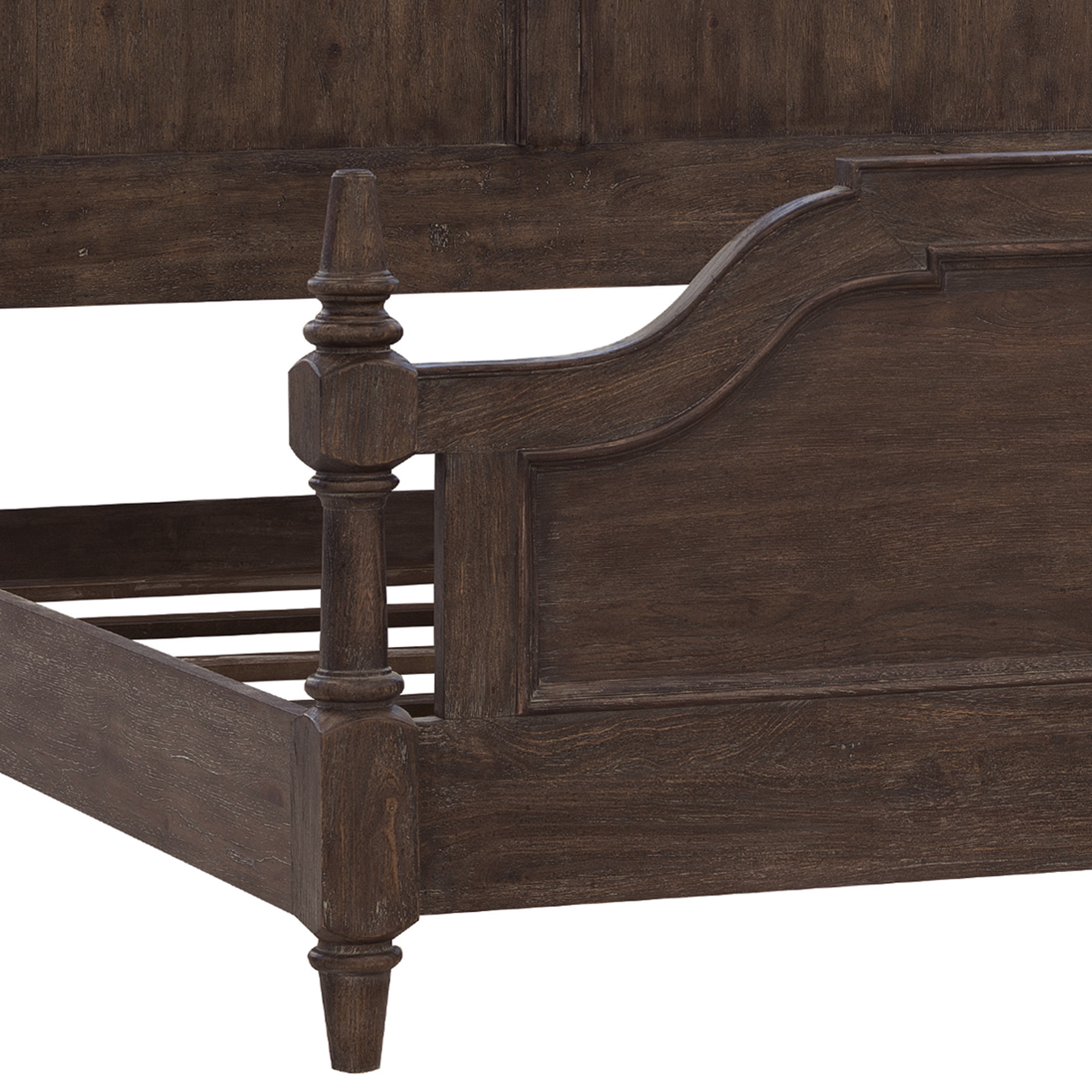 Revival Row King Panel Bed - Traditional - Platform Beds - by Pulaski ...