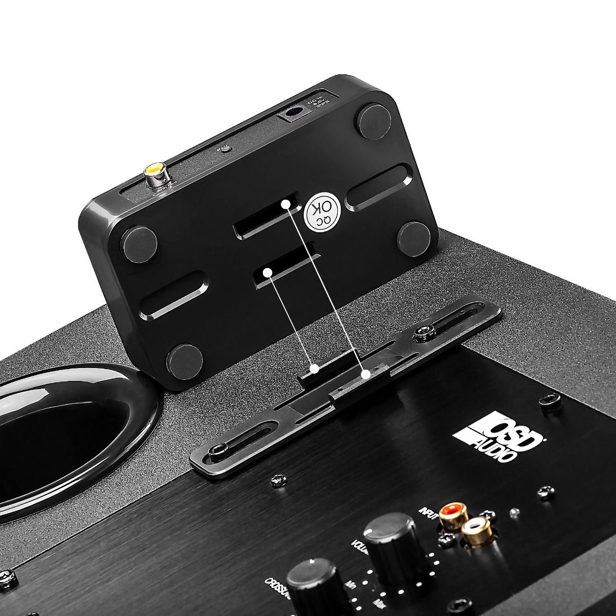 Wireless Subwoofer Transmitter/Receiver Kit, 5.8 GHz, Nero-WSA ...