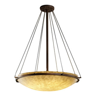 36-inch Round Pendant Bowl w/ RING - Transitional - Pendant Lighting ...