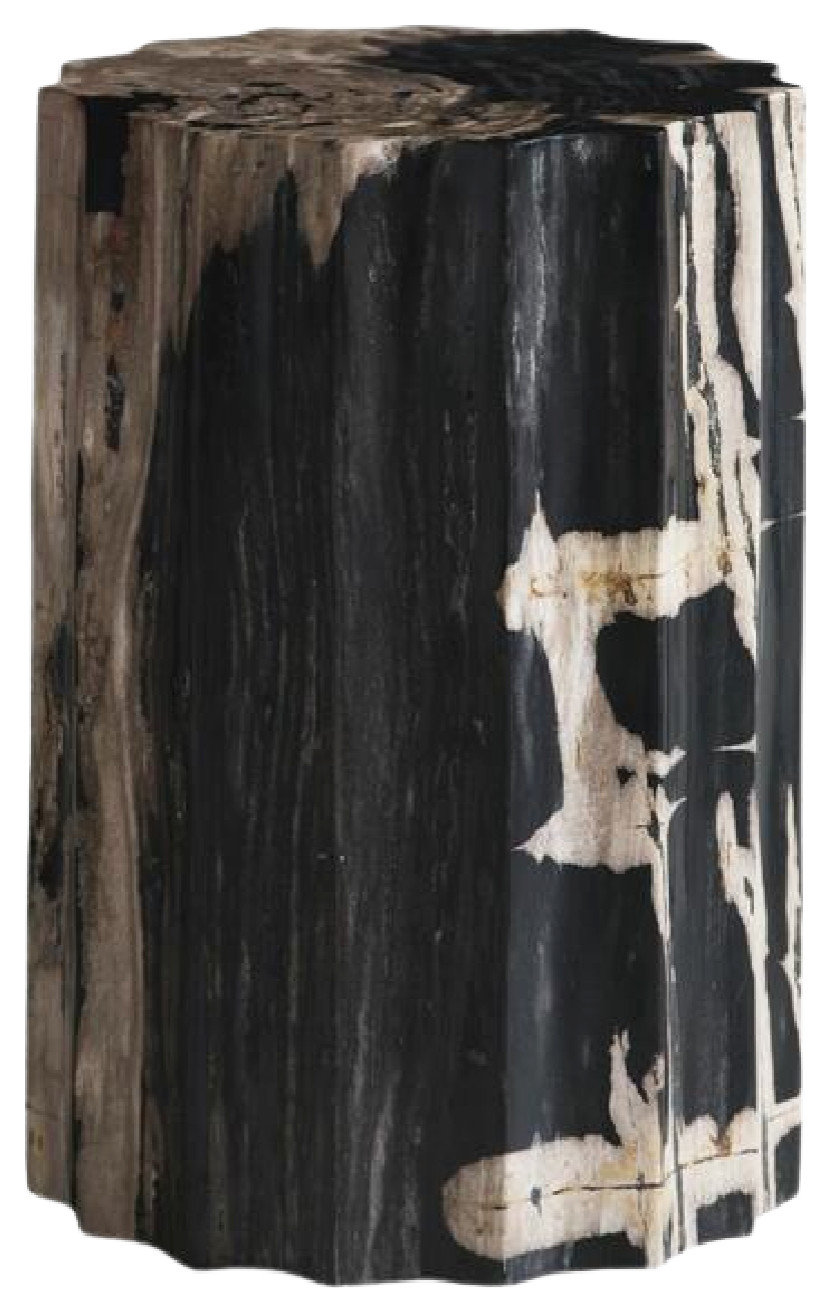 Petrified Wood Side Table | Andrew Martin - Contemporary - Side Tables ...