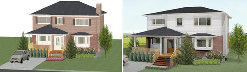 Same house, but two different looks. Which one appeals to you and why ...