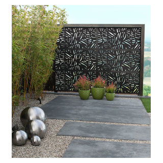 MODINEX Panama 3"x6" Privacy Panels - Charcoal - San Diego - by MODINEX ...