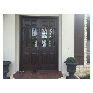 Tuscan Style Front Doors - Mediterranean - Austin - by Austin's Paint ...