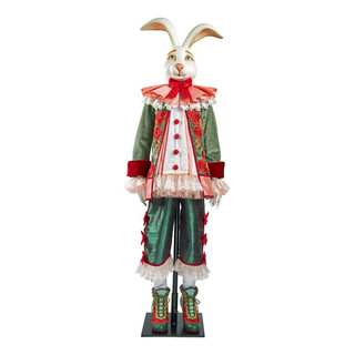 Katherine's Collection Enchanted Garden 2022 Basil Bunny Doll, 62 inch ...