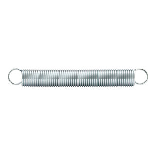 Spring, Extension, 7/16"x3-1/2" - .047 Dia, Single Loop, Closed ...