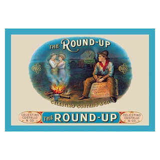 Round-Up Cigars, 20" x 30" - Traditional - Prints And Posters - by ...