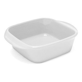 Chantal Glossy White Classic Square Baking Dish, 8 Inch - Contemporary ...